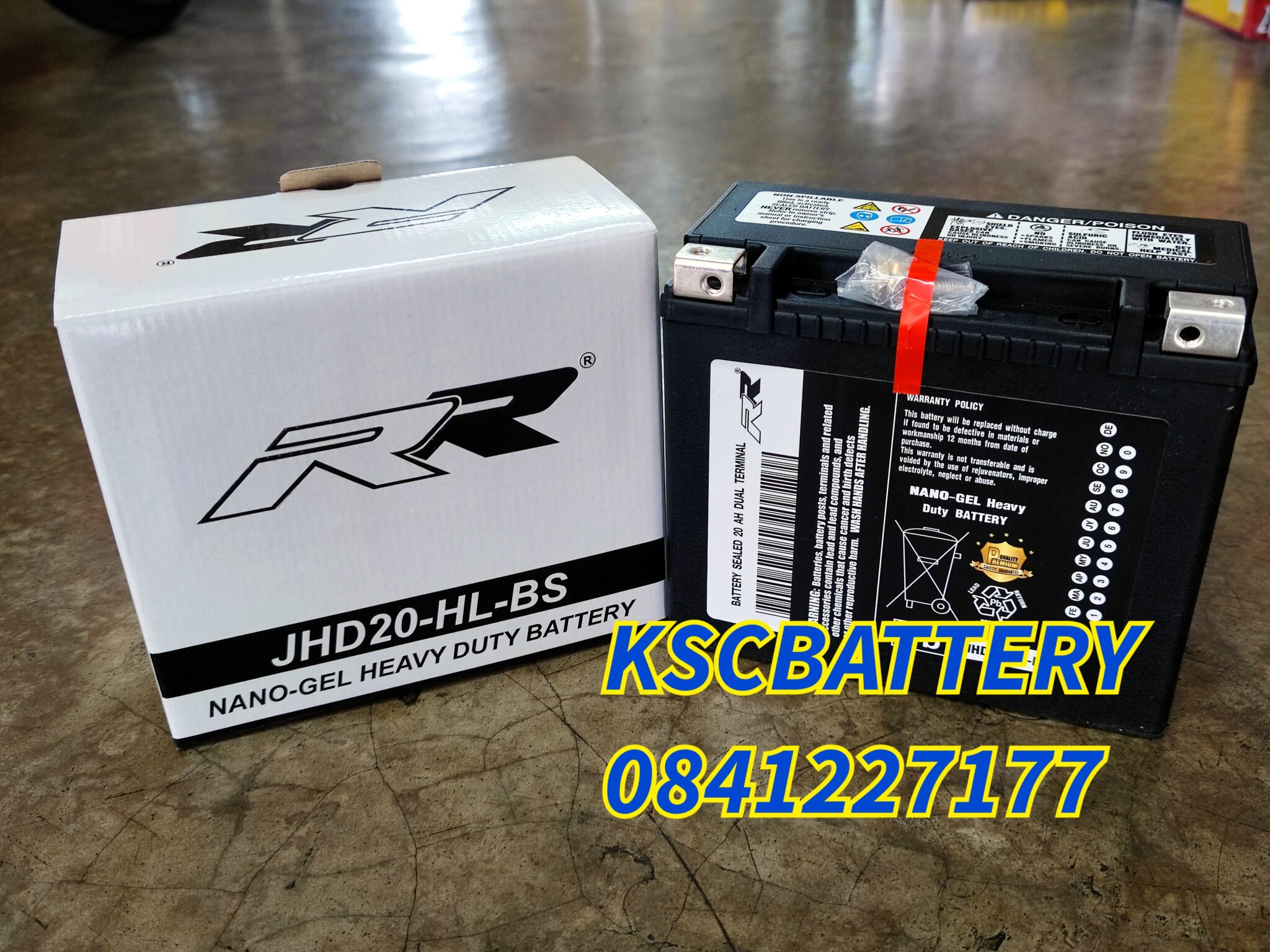 แบตเตอรี่ JHD สำหรับรถฮาเลห์เดวิดสัน - BatteryKSC TEL: 0841227177