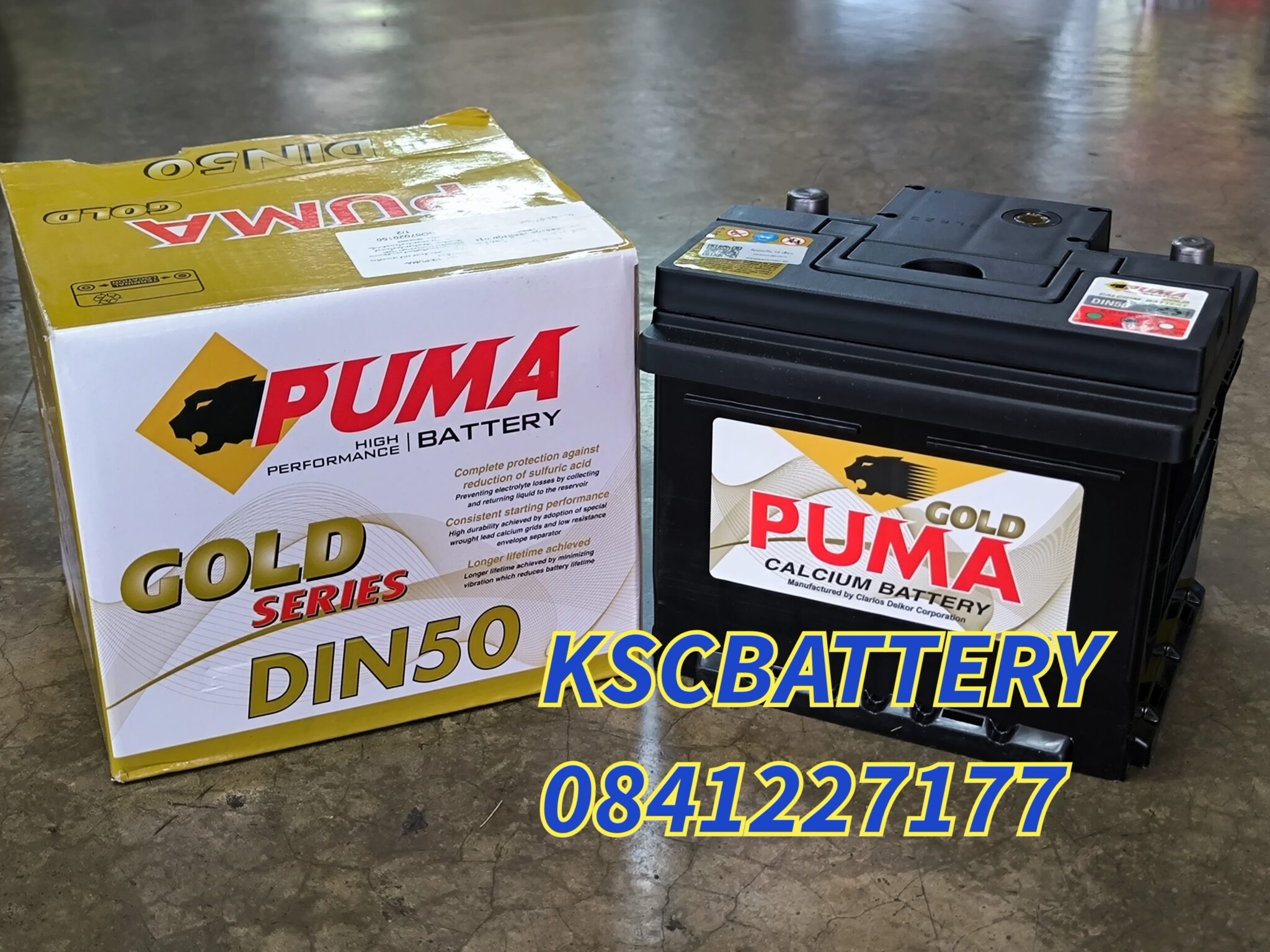 Battery Puma LBN1 LN1 DIN50 - BatteryKSC TEL: 0841227177